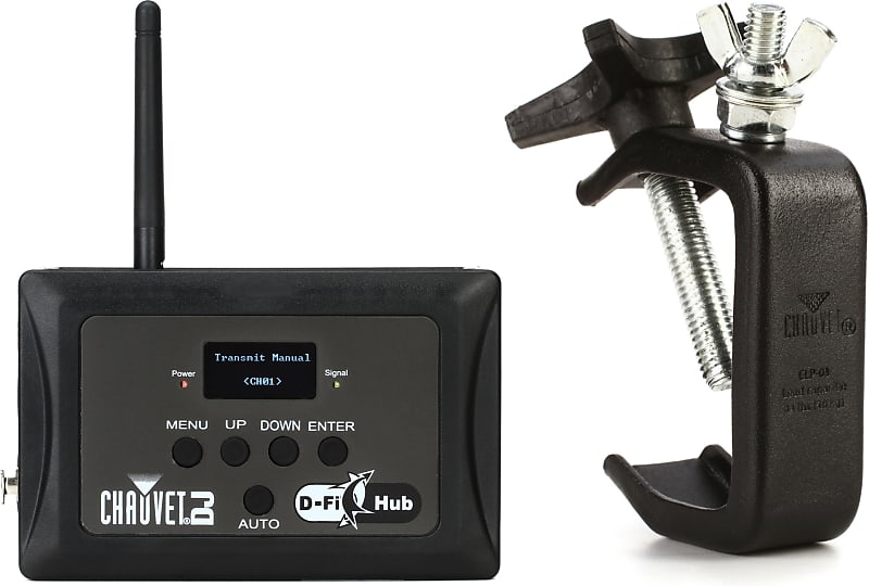 Chauvet DJ D-Fi Hub Wireless DMX Transmitter/Receiver Bundle | Reverb Chauvet DJ D-Fi Hub Wireless DMX Transmitter/Receiver Bundle | Reverb