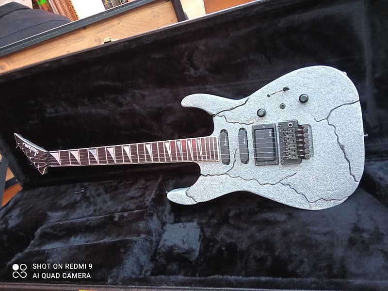 Jackson USA Custom shop 1989 soloist granite rock finish | Reverb