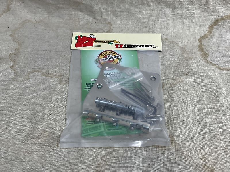 ZZ Guitarworks Telecaster Redemer Bigsby Bridge w/ Notched | Reverb