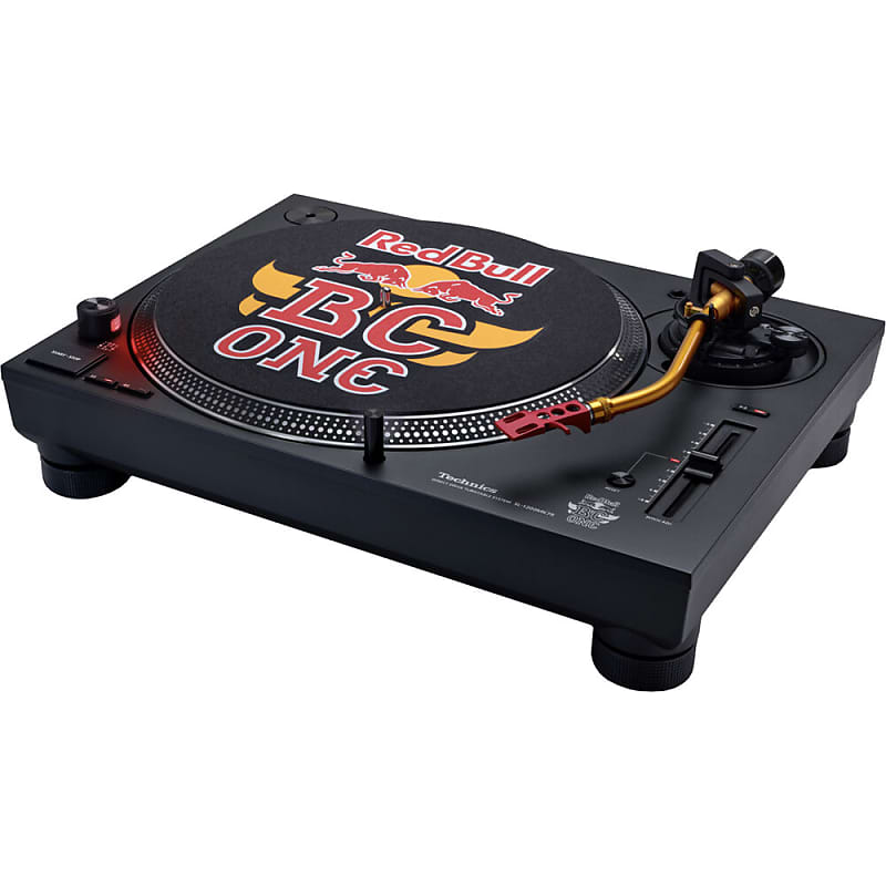 Technics SL-1200MK7R Red Bull BC One Direct Drive Turntable | Reverb