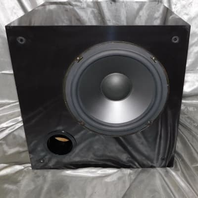 NHT SW2P Powered Subwoofer Black (Sub + Amp) | Reverb