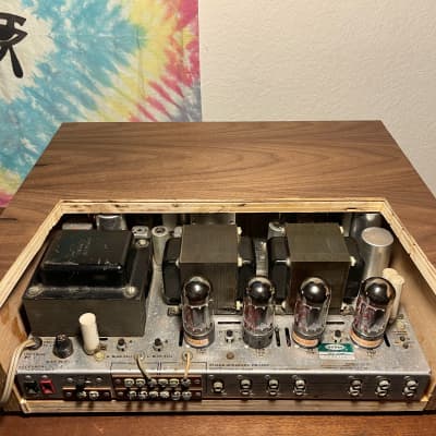 Fully Restored HH Scott 340B All Tube Stereo FM/MPX 30WPC | Reverb