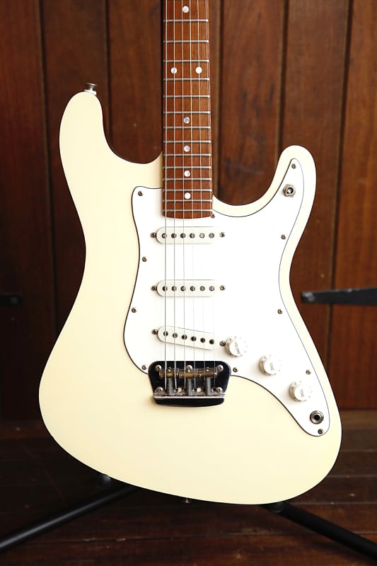 Vox Solidbody Soundcaster Style Aged White Electric | Reverb Australia