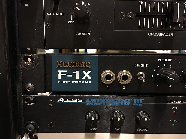 Alembic F-1X Tube Bass Preamp-w/spare tube and Free Shipping | Reverb