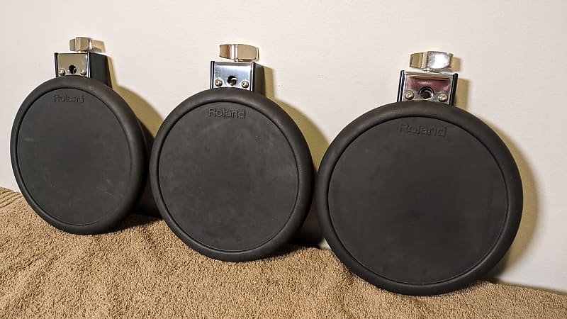 Roland PD8 V Drum Trigger Pads / Lot of 3 / LOOK | Reverb