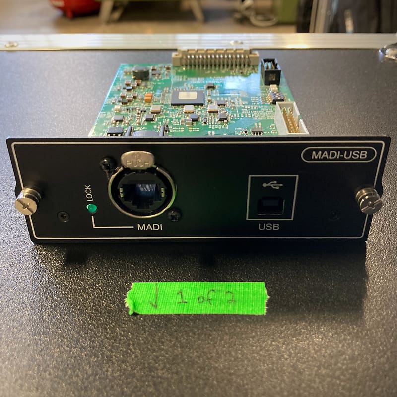 Soundcraft 32x32 MADI and USB Combo Option Card for Si Series | Reverb