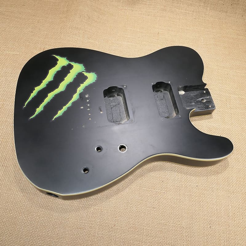 Body Black, 2017 Schecter PT Tele Monster - Same Day Shipping | Reverb