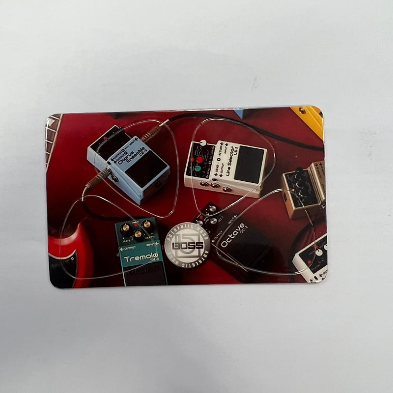 Boss Picks on a Credit Card (4Pcs) | Reverb