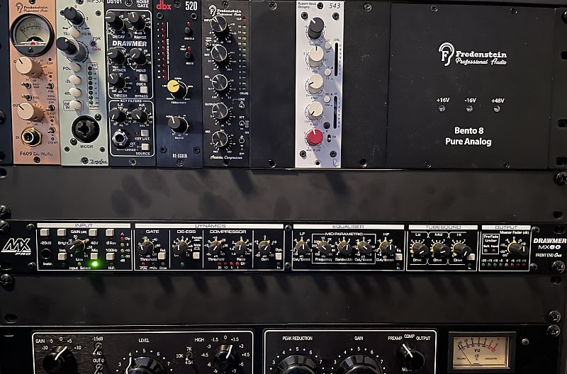 Drawmer MXPro-60 Front End One Channel Strip with Multi-band | Reverb