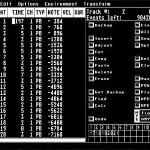 MIDI Recording Sequencer for Atari ST Dr T's KCS Omega 4.0 | Reverb
