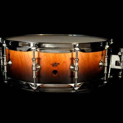 Luka drums one-piece solid carved maple shell 14x5 snare drum | Reverb