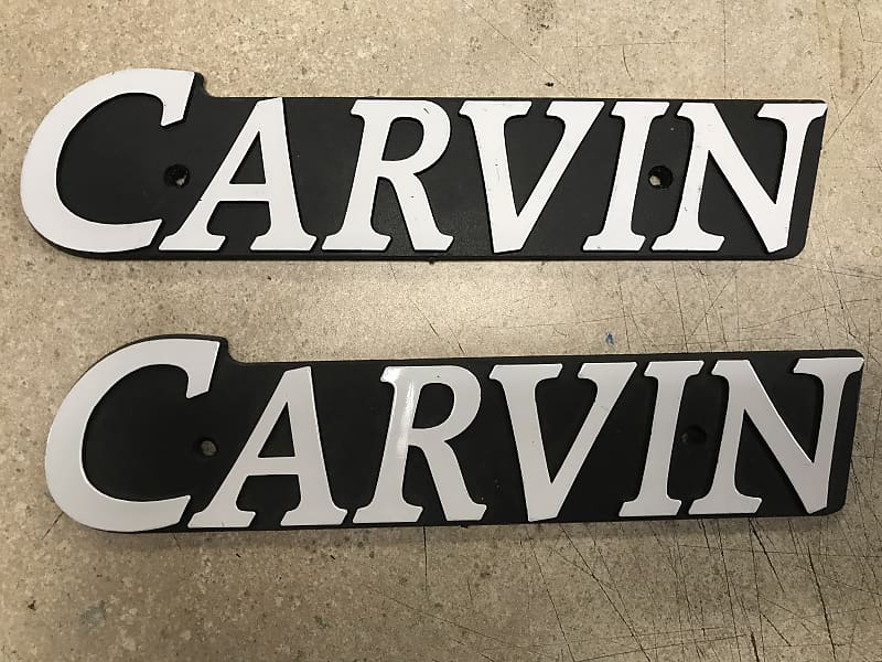 CARVIN LOGO (Pair) | Reverb