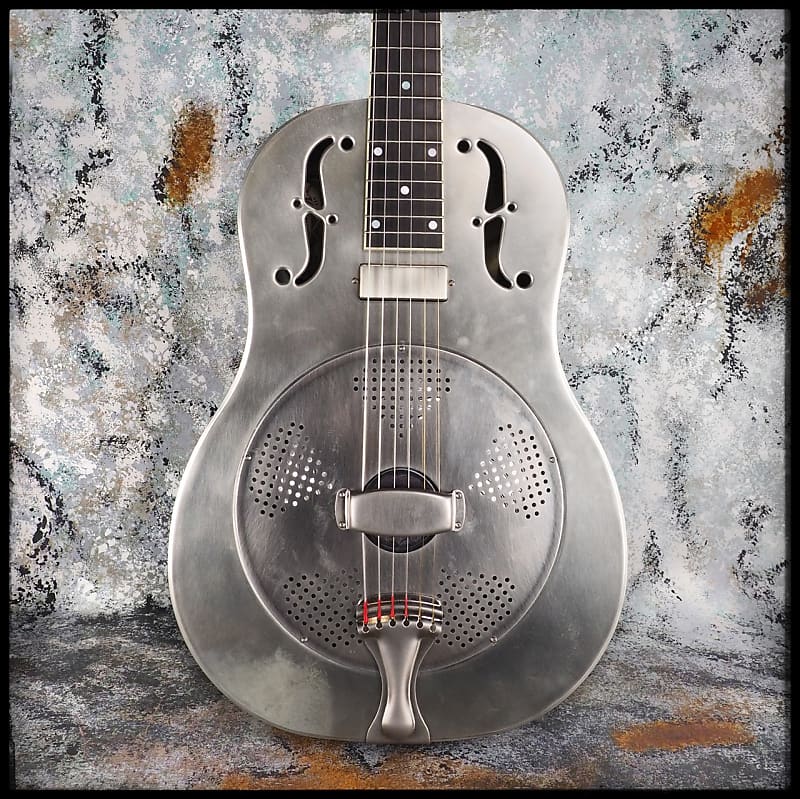 National Resophonic RAW series German Silver 12-Fret 2023 | Reverb