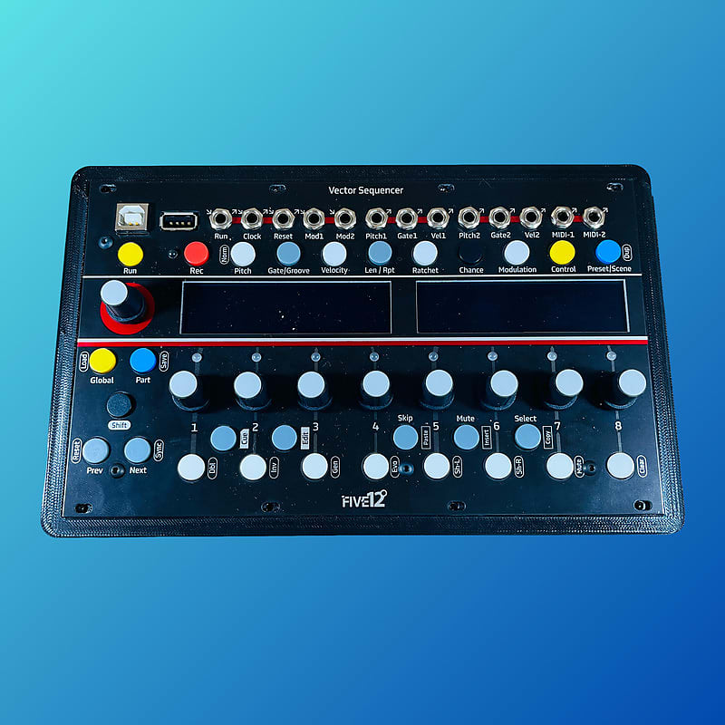 Five12 Vector Sequencer | Reverb