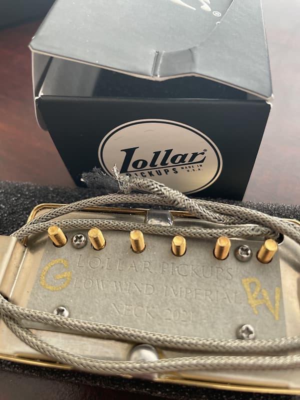Lollar Low Wind Imperial Humbucker Gold | Reverb