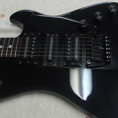 Excellent 80's Japan Westone Spectrum FX Black Solidbody | Reverb