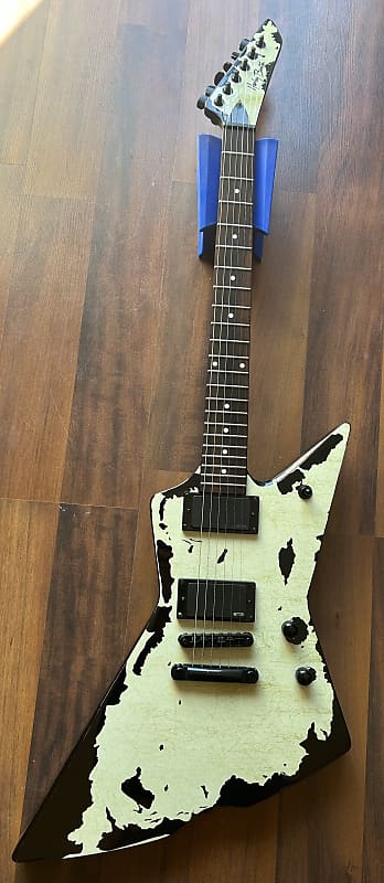 Harley Benton EX-84 Explorer 2021 - Black Custom | Reverb