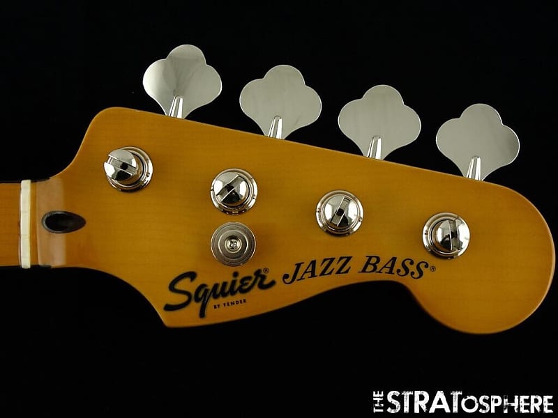 Fender Squier Classic Vibe 70s Jazz J Bass NECK & TUNERS | Reverb