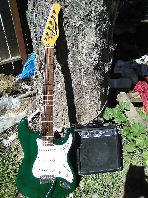 JCX Stargazer Jeff Cook Signature 2016 Wood Green | Reverb