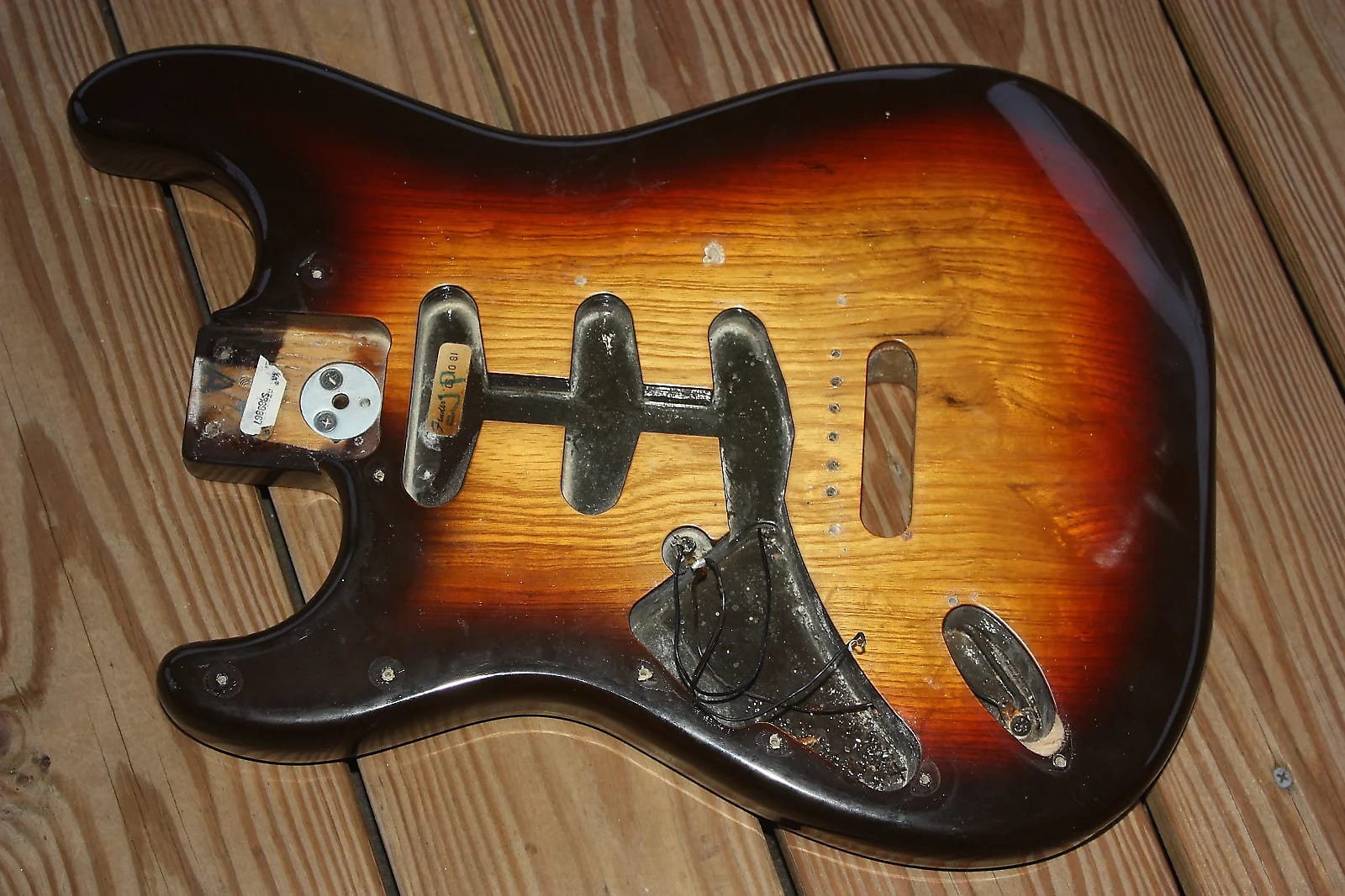 Fender Stratocaster Left-Handed Body 1978 - 1981 | Reverb Australia