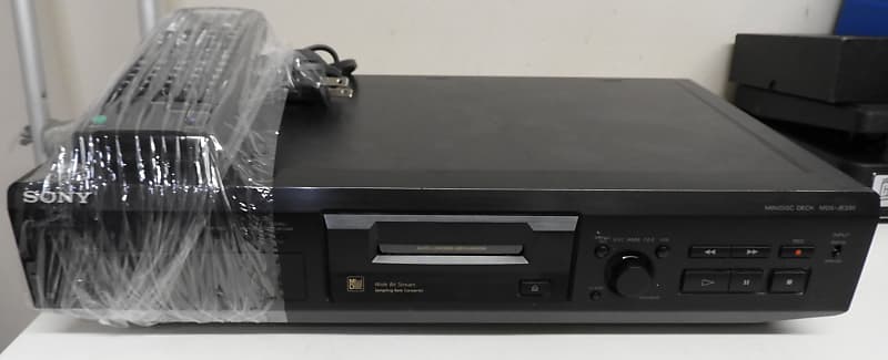 Sony MDS-JE330 Minidisc Recorder Deck Mini Disc Player WORKS | Reverb