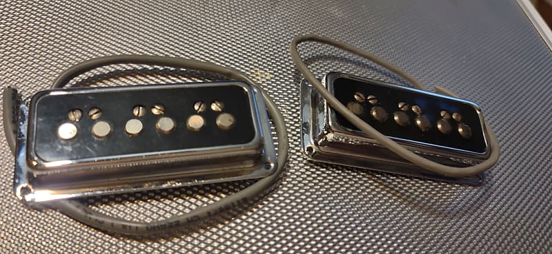 DeArmond 2K Set 1990s - Nickel &Black | Reverb