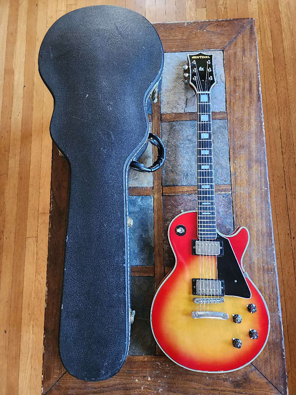 Sentinel vintage LP Les Paul single-cut MIK w/hsc '70s - | Reverb