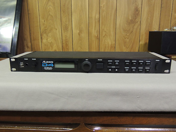 Alesis D4 Drum and Percussion Rackmount Sound Module | Reverb
