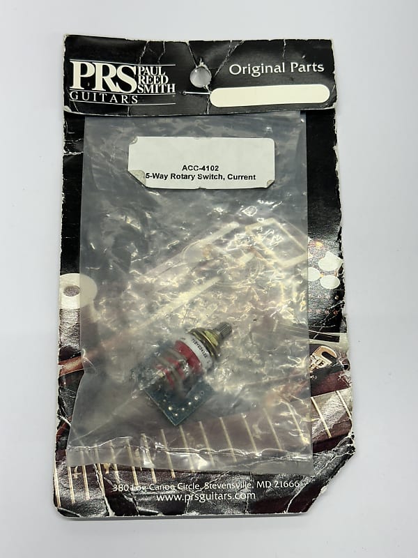 Paul Reed Smith PRS 5-Way Rotary Switch Pickup Selector New | Reverb