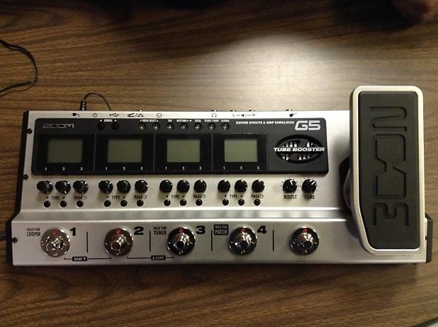 Zoom G5 guitar multi-effects and amp simulator | Reverb