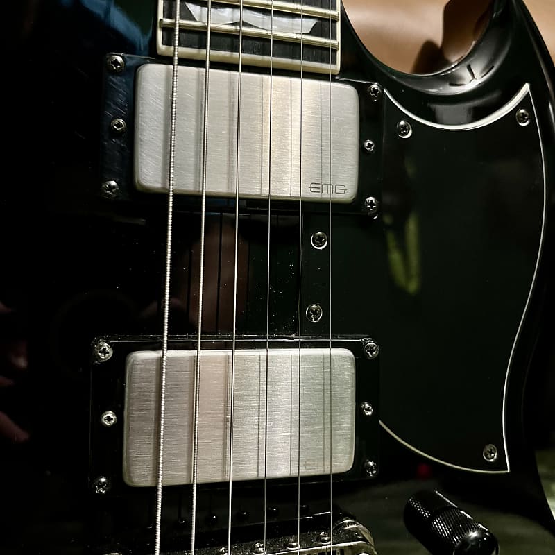 EMG 81/85-BC Active Humbucker Set 2010s - Brushed Chrome | Reverb