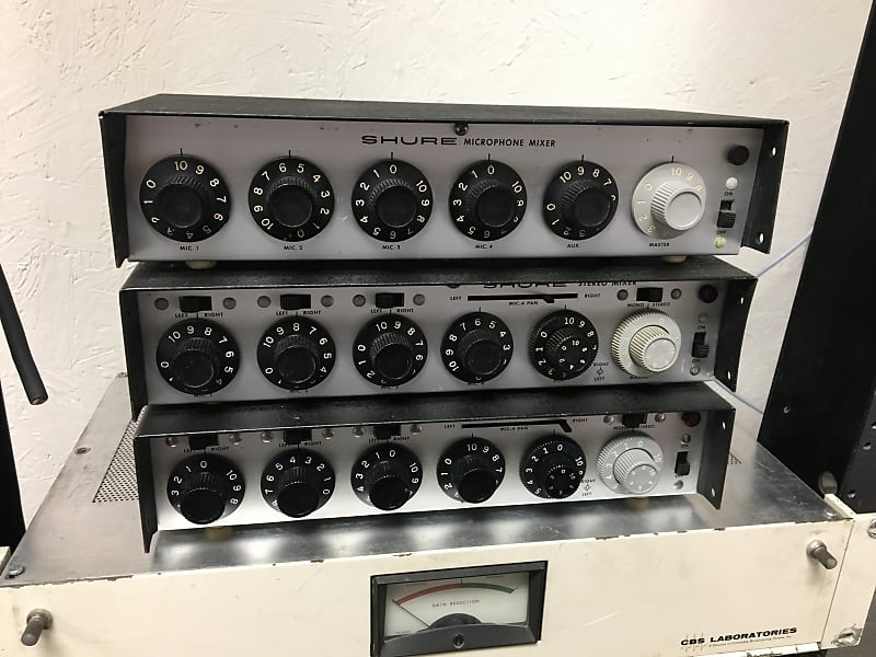 MODDED Shure M68, direct outs, input and output transformers, | Reverb