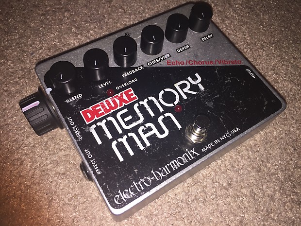 Electro-Harmonix Deluxe Memory Man XO Analog Delay - Feedback | Reverb