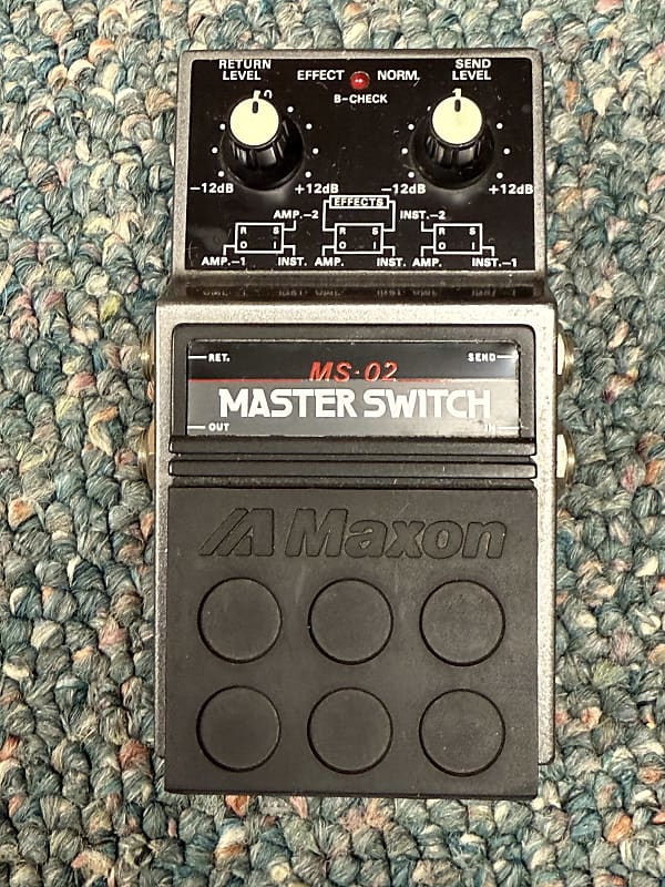 Maxon MS-02 Master Switch | Reverb