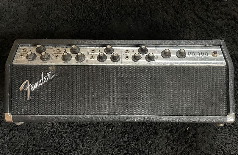 Modified Fender PA100 70s (Blackface and Tweed in one amp). | Reverb