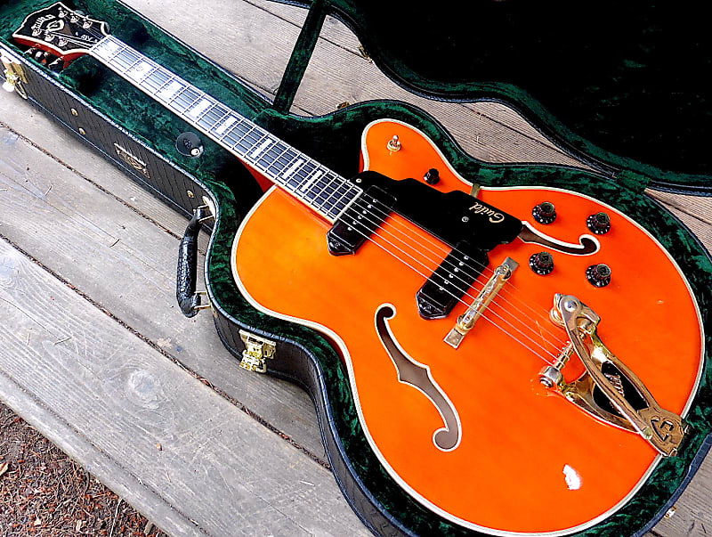 USA Made Guild X-500T 1998 Tennessee Orange w SD P90s new | Reverb
