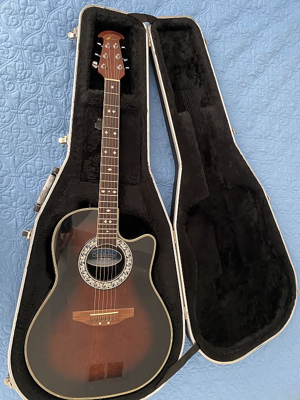 Ovation Celebrity CC157 1990 Brown burst | Reverb