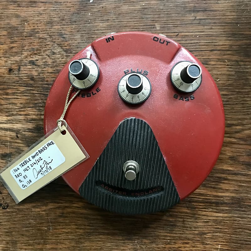 Unique 1966 Dustin Francis Ivor Arbiter Treble & Bass Fuzz | Reverb
