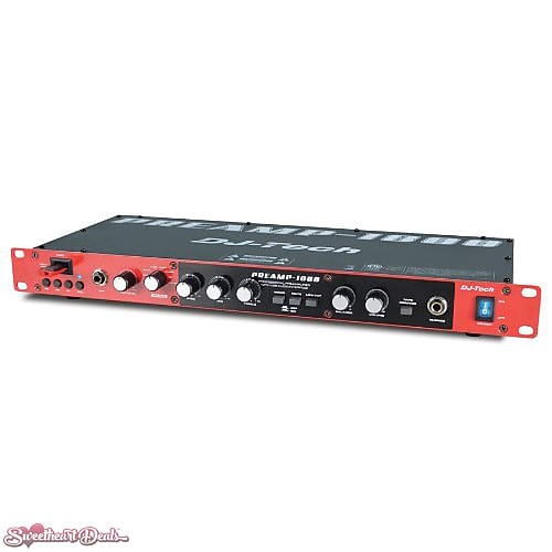 DJ-Tech PREAMP1800 8-Channel Preamplifier with 2-In/2-Out USB | Reverb