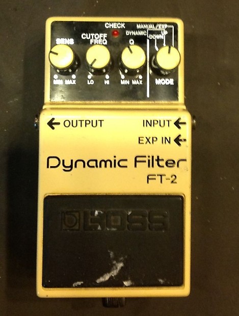 Boss FT-2 Dynamic Filter - wah/enveloper filter. 1986 - Made | Reverb