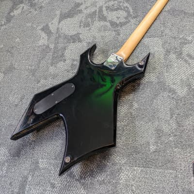 B.C. Rich Bronze Series Warlock Electric Guitar Black | Reverb