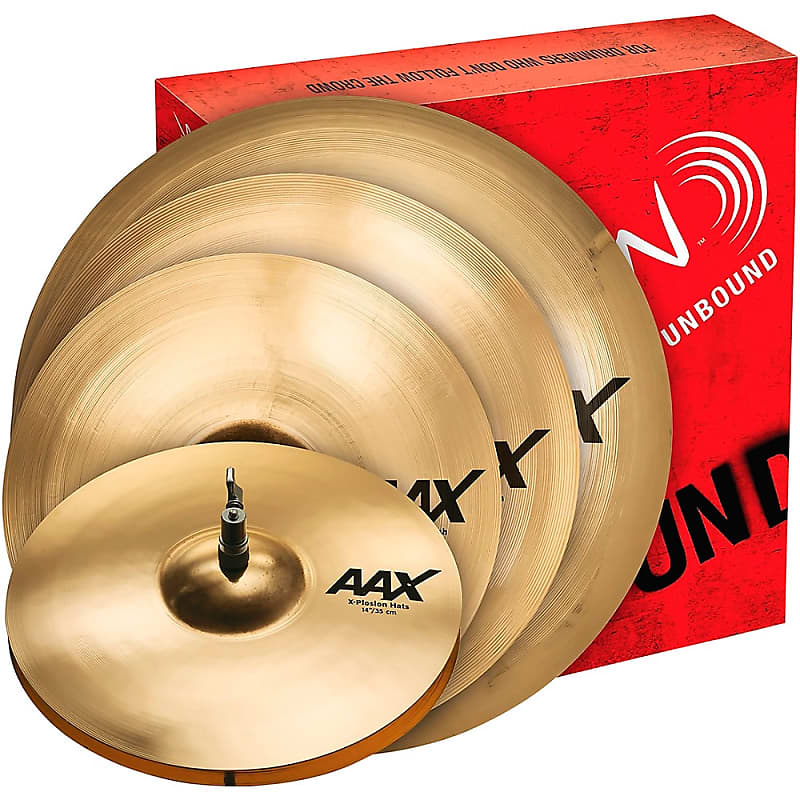 SABIAN AAX X-Plosion Cymbal Pack With Free 18" Crash | Reverb