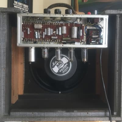 Vintage Orpheum Univox 1960’s Gray / Beige Guitar Amp, | Reverb