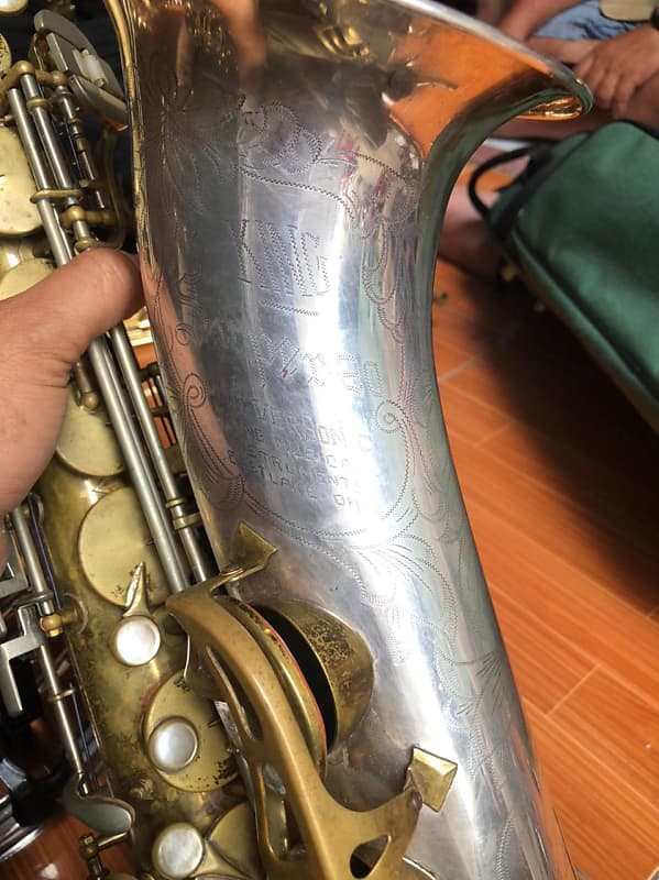 King Super 20 Sonic Tenor East Lake SN 427xxx - delacquered | Reverb