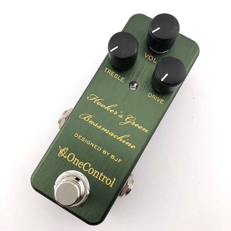 One Control [USED] Hooker's Green Bass Machine | Reverb