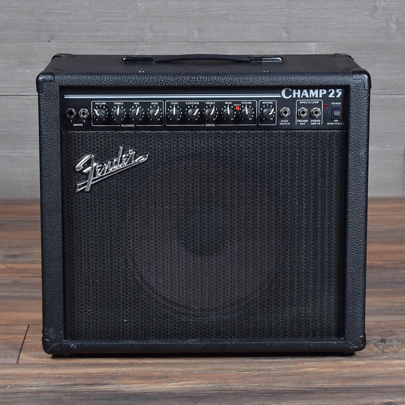 Pre-Owned Fender Champ 25 PR-202 25-Watt 1x12 Combo Amplifier | Reverb