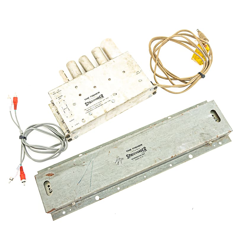 Vintage Fisher Spacexpander K-10 Tube Spring Reverb Unit | Reverb