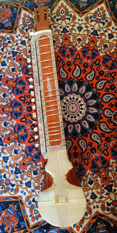 Shreeom Handicraft Esraj Sitar With Fiber Hard Case, | Reverb UK