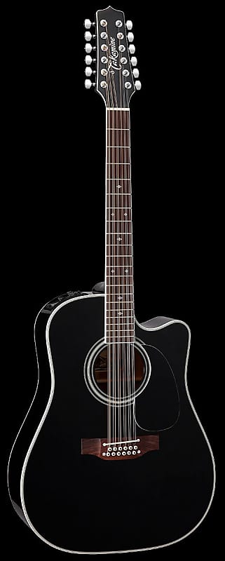 Takamine EF381SC 12-String Dreadnought Electric Acoustic | Reverb