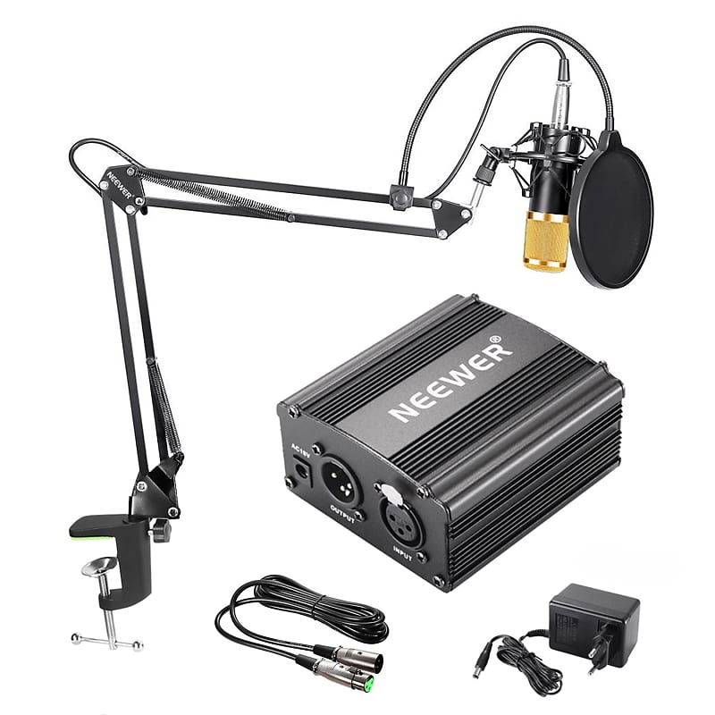 Neewer NW-800 Condenser Microphone Kit with 48V Phantom | Reverb